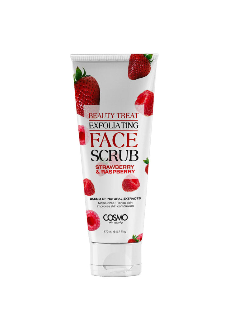 STRAWBERRY & RASPBERRY FACE SCRUB - 170ML | CosmoCosmeticsPakistan